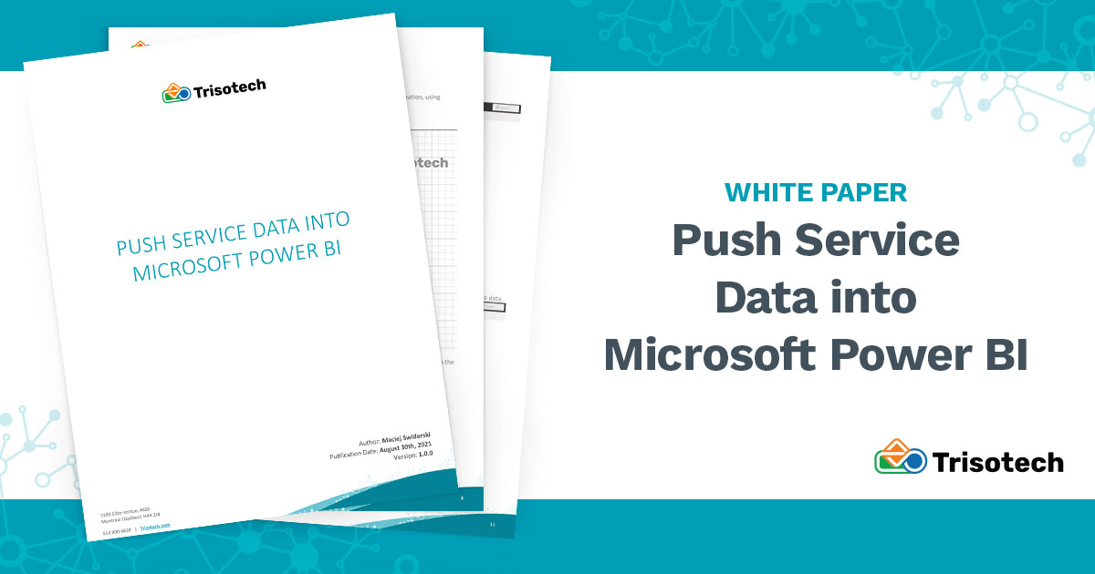 Push Service Data Into Microsoft Power BI